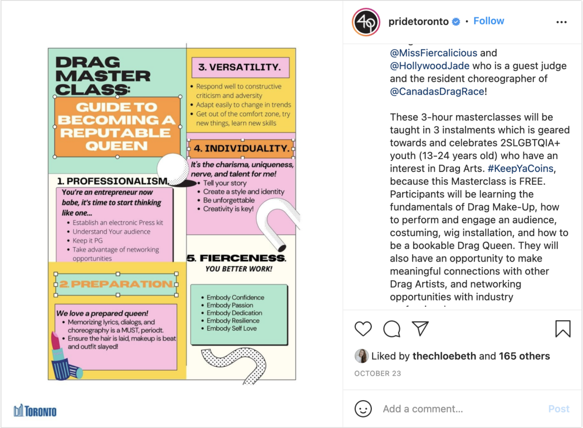 Toronto’s Drag Masterclass is first of its kind in North America - On ...