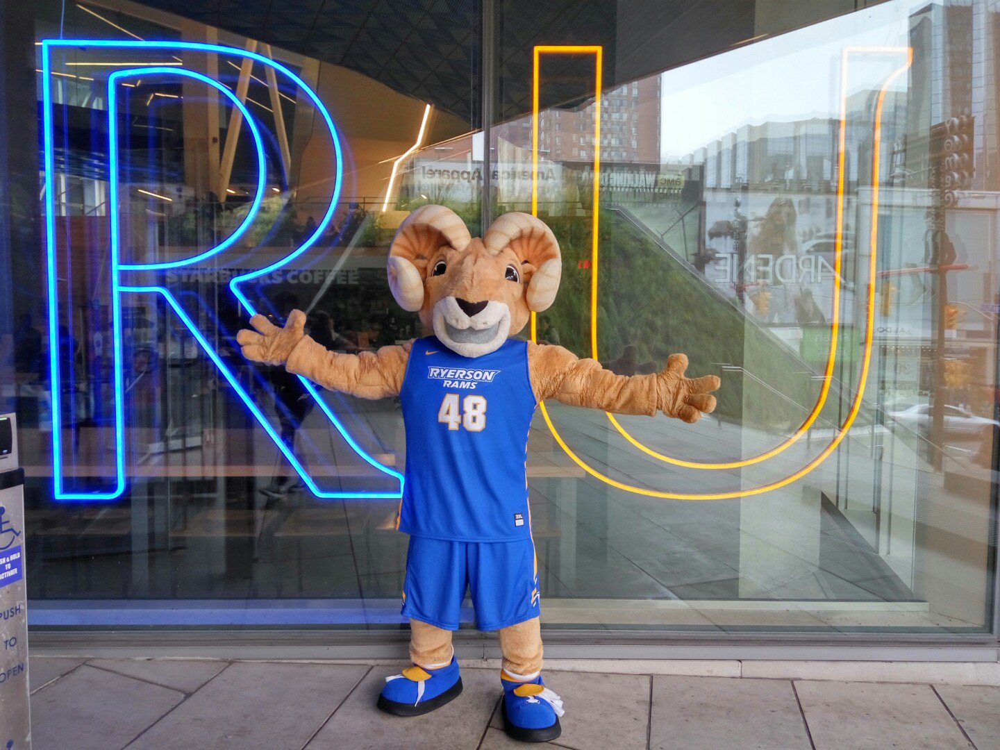 Meet Eggy, Ryerson University’s Mascot - On The Record