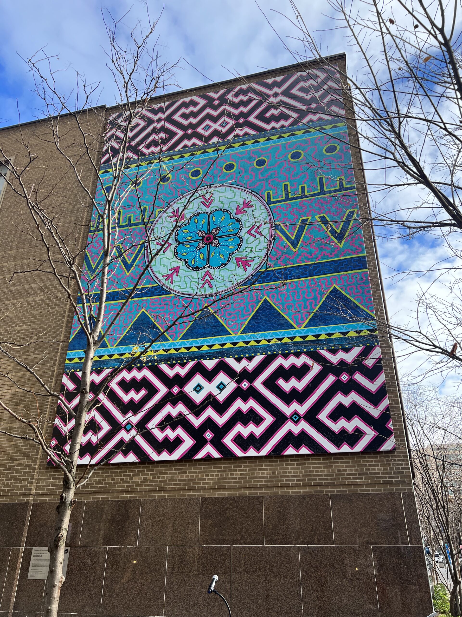Indigenous Mural Brightens Up Kerr Hall - On The Record