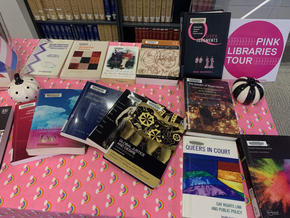 TMU Library Holds First Pink Libraries Tour - On The Record