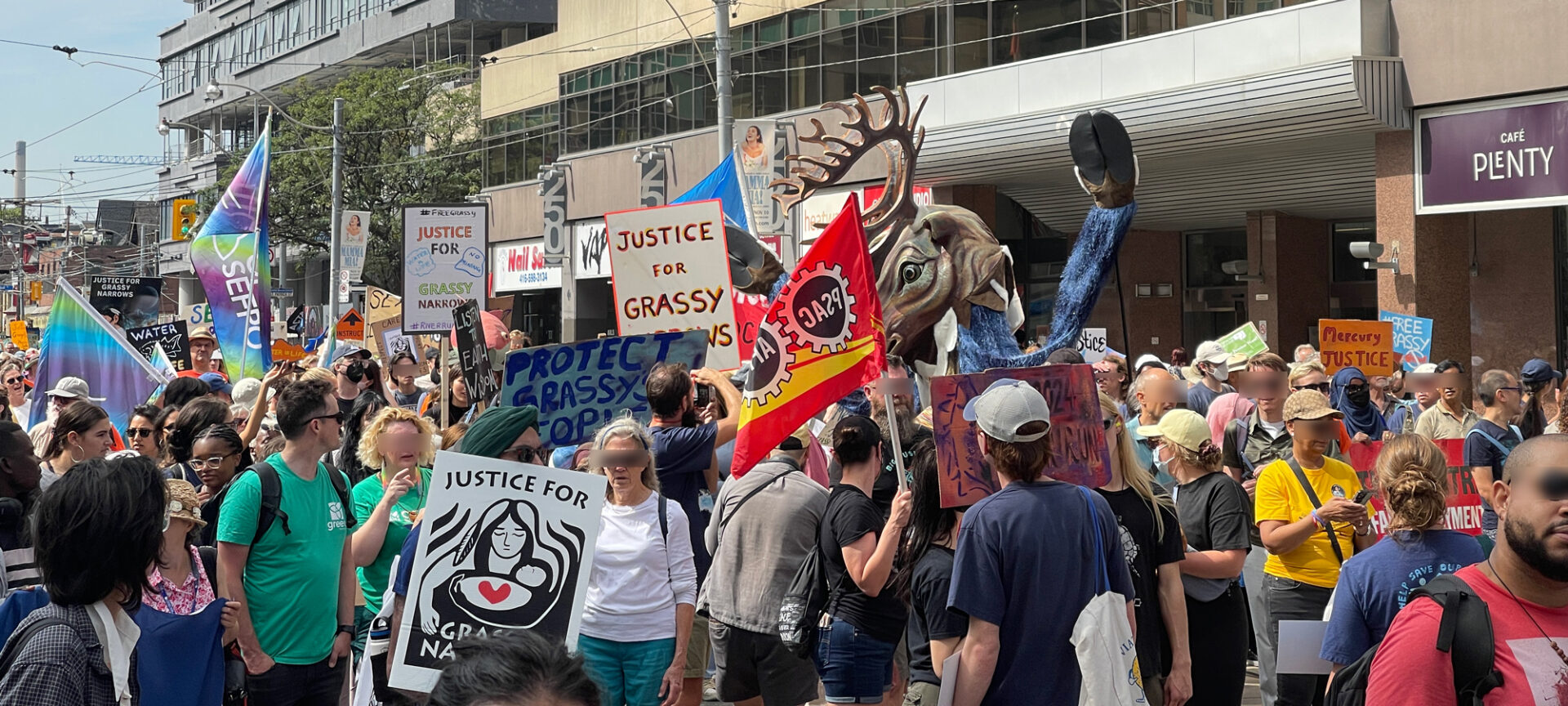 Indigenous Activists March for a Cleaner Grassy Narrows - On The Record